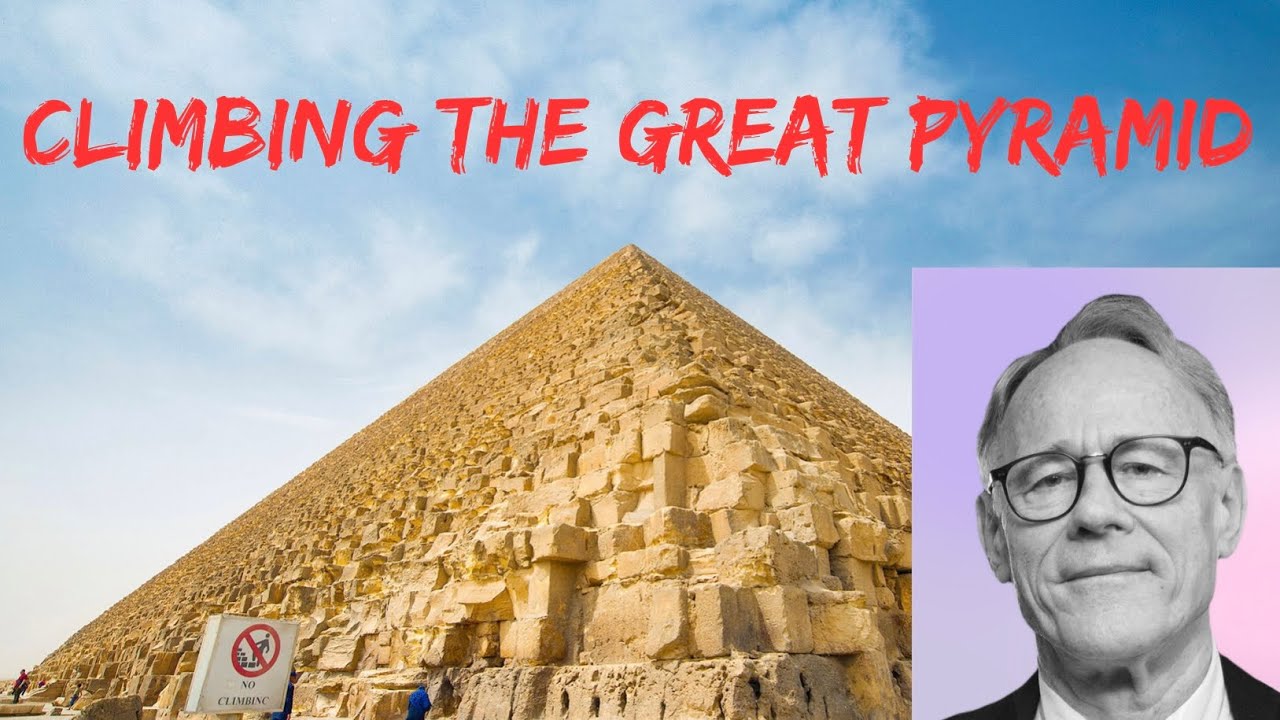 Climbing the Great Pyramid of Egypt with Graham Hancock 🇪🇬 - YouTube