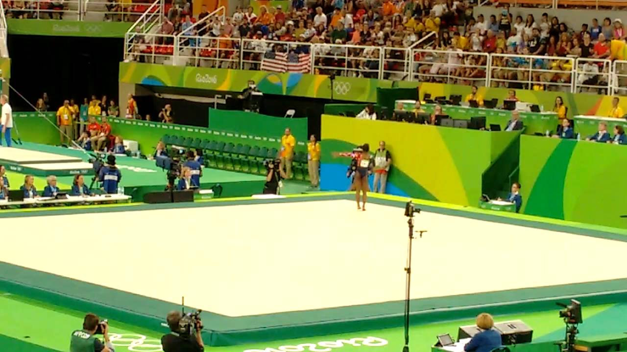 Simone Biles - FX Qual _ Rio 2016 Olympic Game. - YouTube