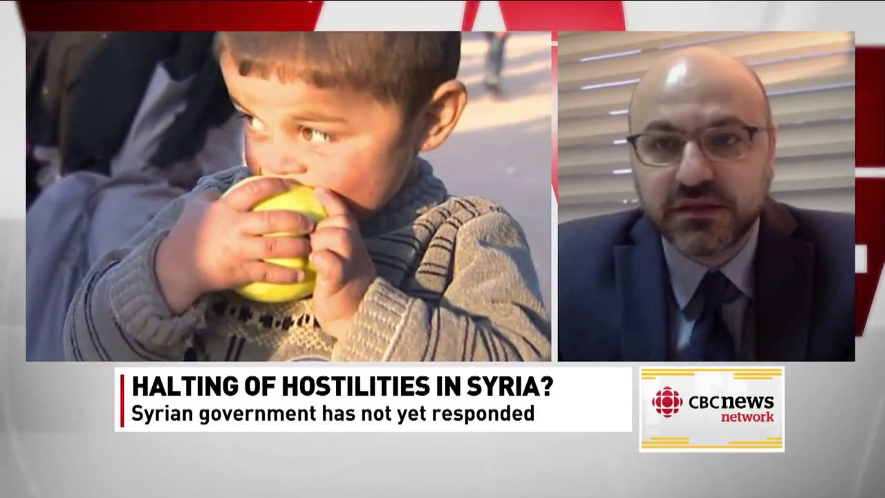 UNDP Syria Country Director Samuel Rizk speaks with the CBC on the ...