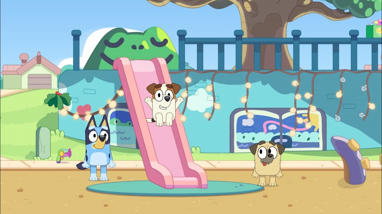 Bluey: Let's Have Fun in Playground during the Christmas 02 - YouTube