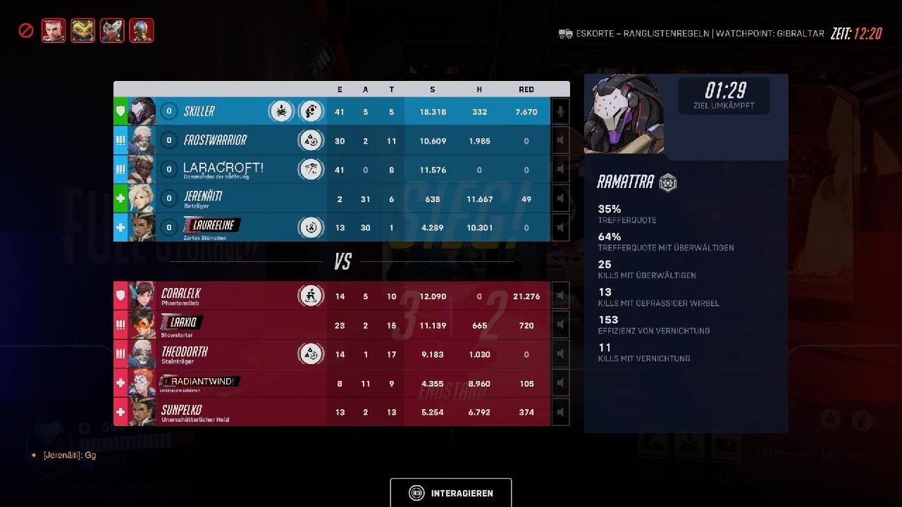 Overwatch 2 Ramathra (Main) destroys the Lobby - YouTube