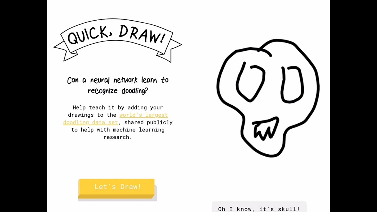 Google Quick, Draw! built-in game - YouTube