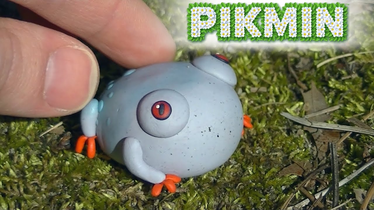 Making the Wollywog with Polymer Clay (Pikmin) - YouTube
