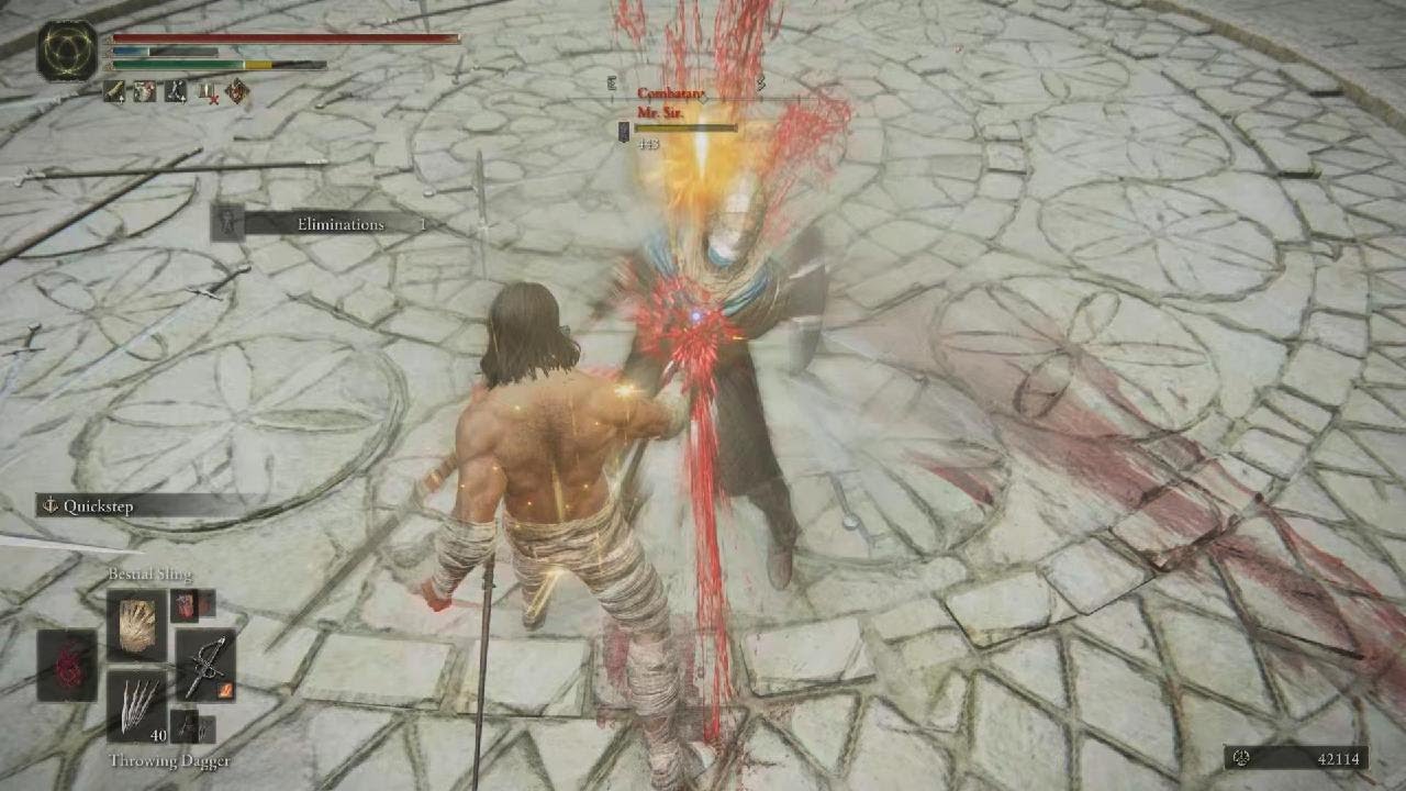 Beast Priest 2nd Colosseum 1v1 (with Mr. Sir) ELDEN RING - YouTube