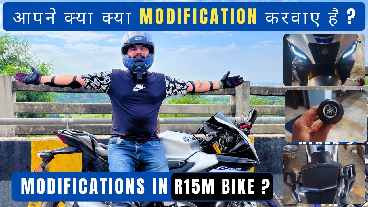 R15M Bike Modifications: Complete Guide with Costs & Must-Have Upgrades ...