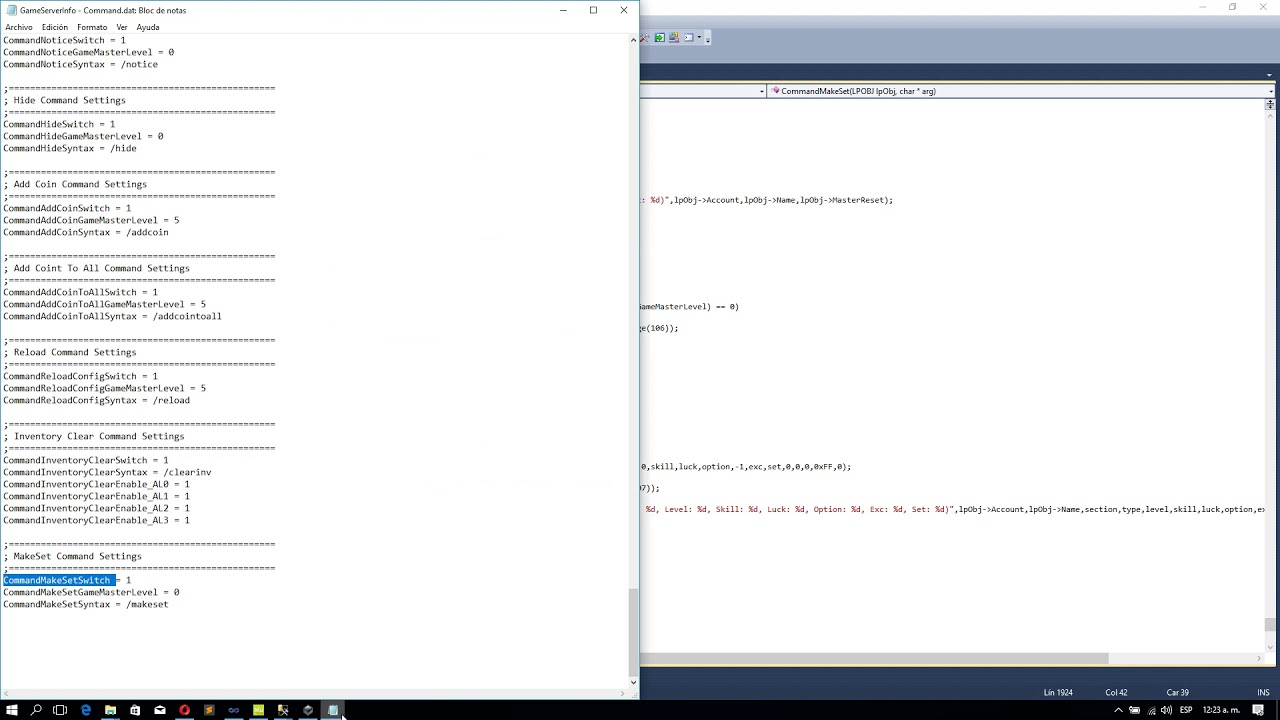 Codeando /makeset muemu - YouTube
