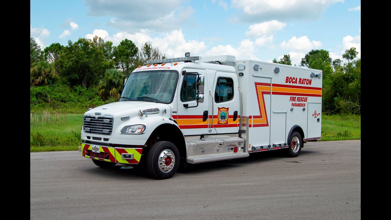 SFEV - Boca Raton Fire Rescue's new PL Custom Type I Medium Duty Rescue ...