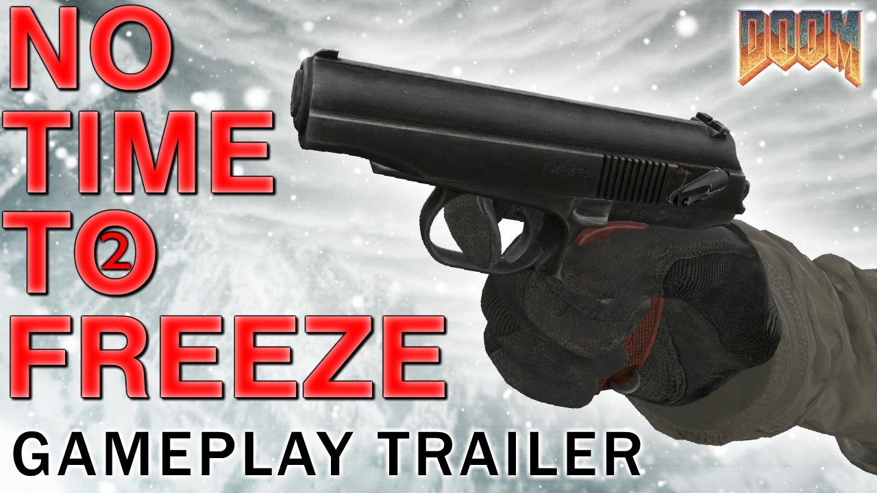 "NO TIME TO FREEZE" wad Gameplay Trailer | DOOM(1993) mod | CALL OF ...