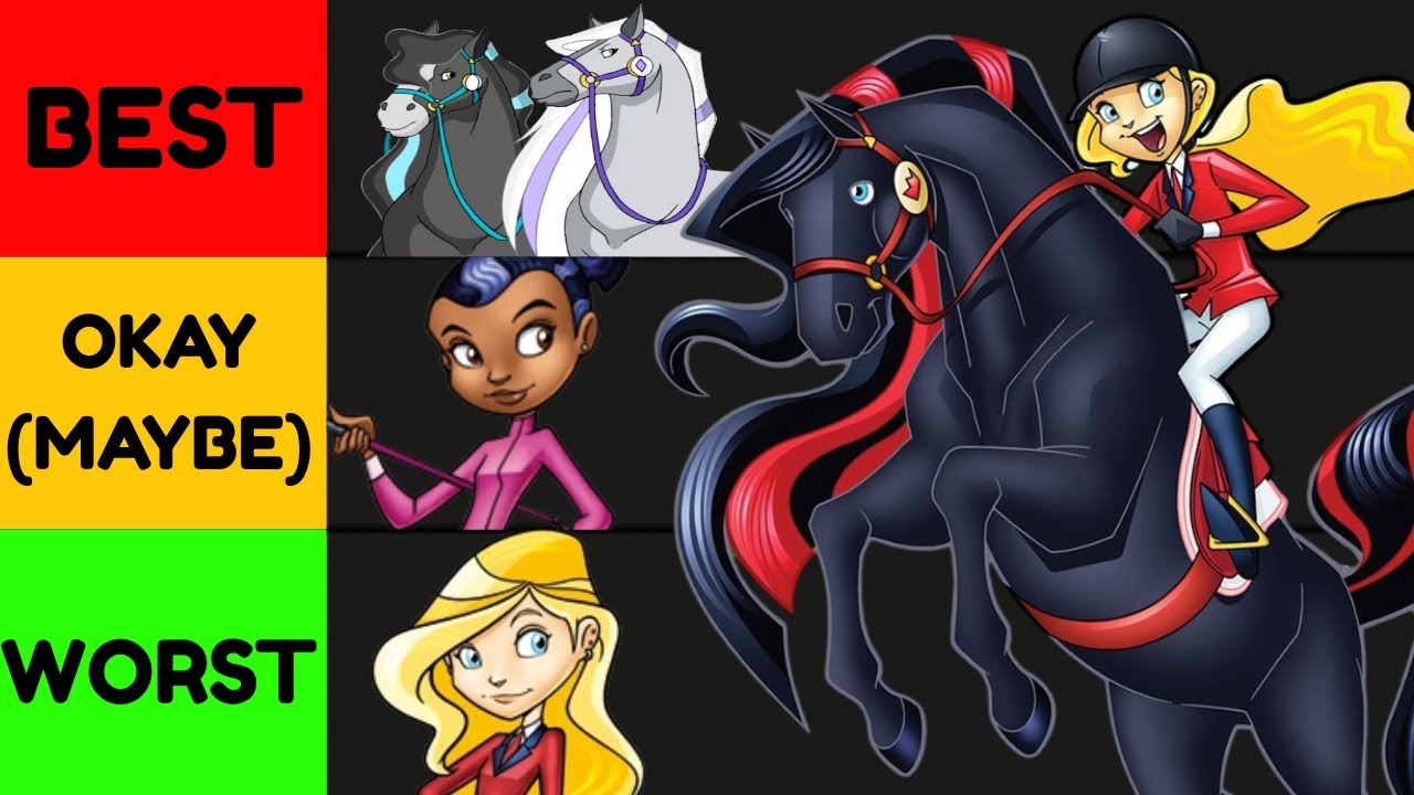 Ranking EVERY Horseland Character from Worst to Best! 🐴🔥 (Tier List ...