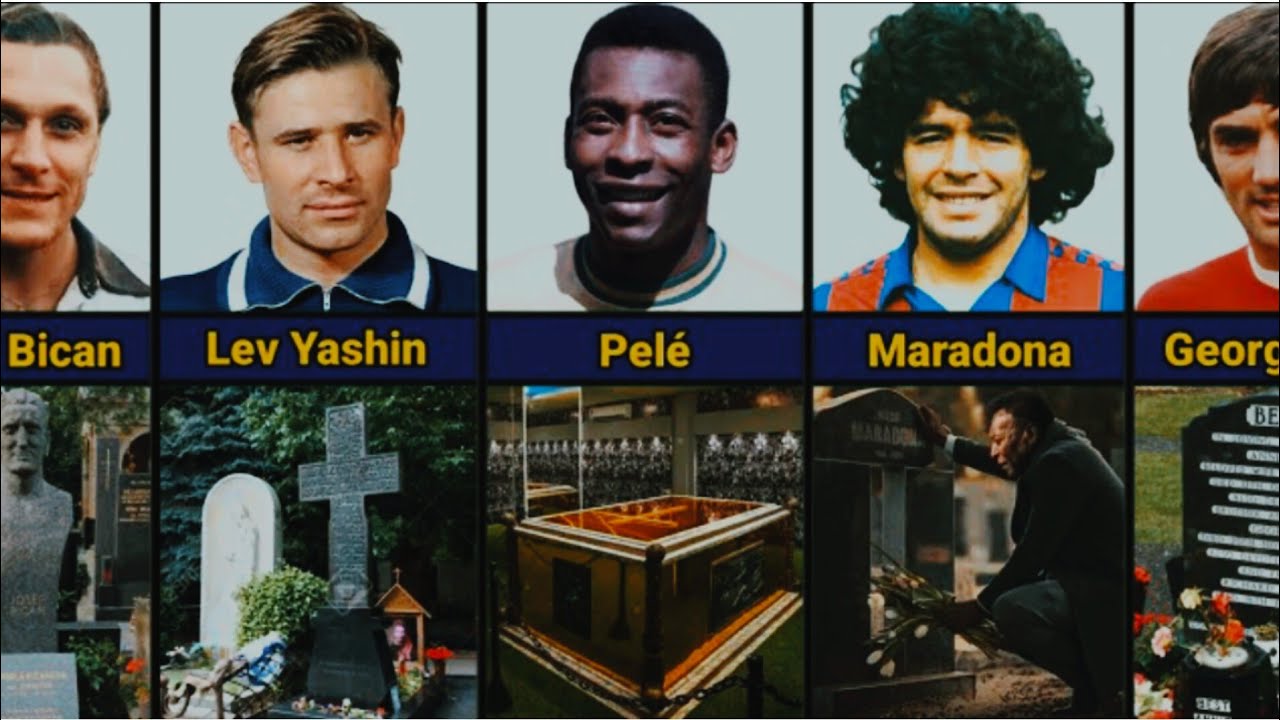 Tombstones Of Famous Football Players Who Died - YouTube