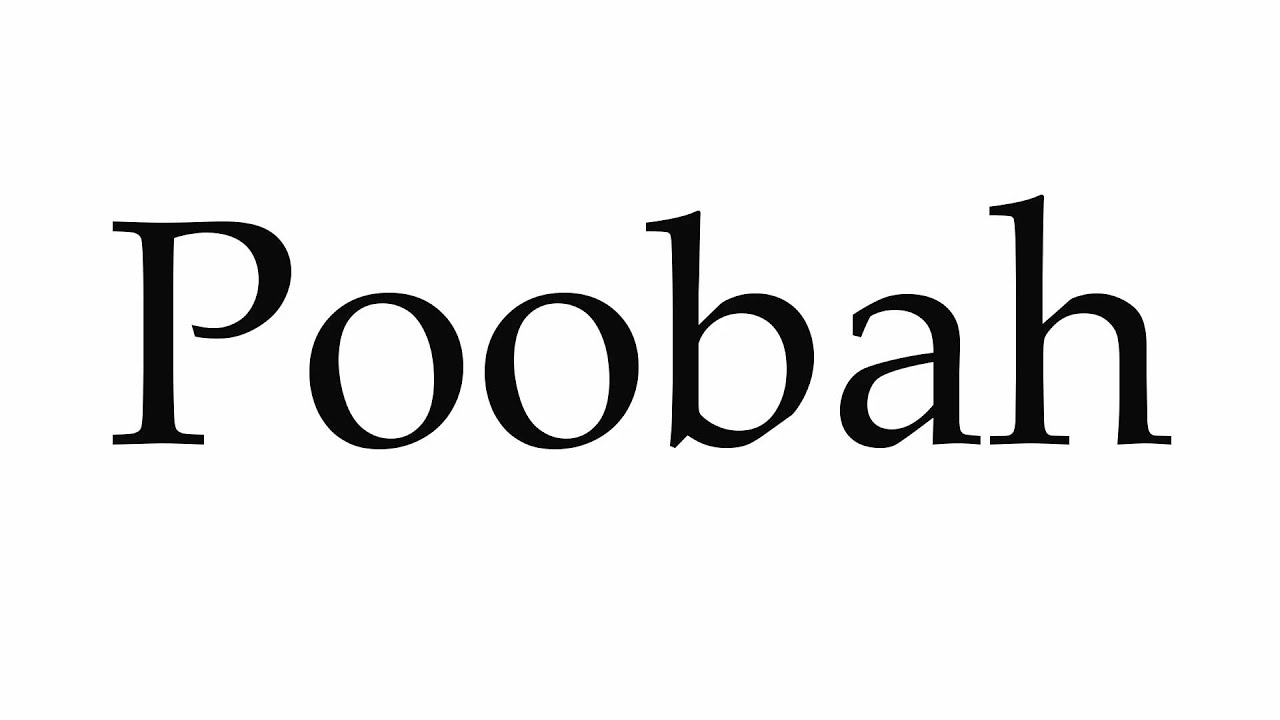 How to Pronounce Poobah - YouTube