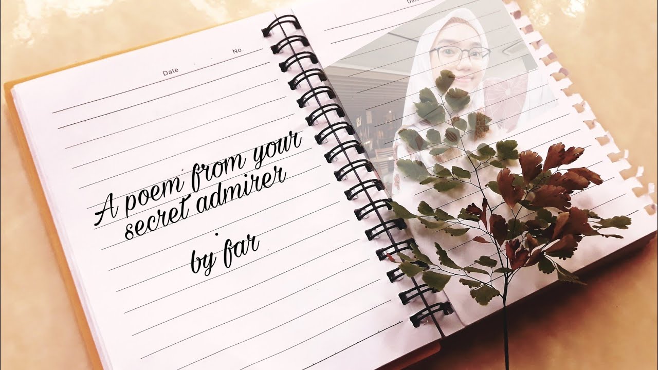 #poetry1 “A Poem from Your Secret Admirer" by Far - YouTube