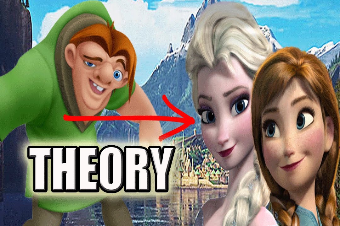 Cartoon Conspiracy Theory | Anna & Elsa Related to Quasimodo?! | Frozen ...