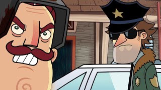 Cops Arrive - Hello Neighbor Welcome to Raven Brooks | Doovi