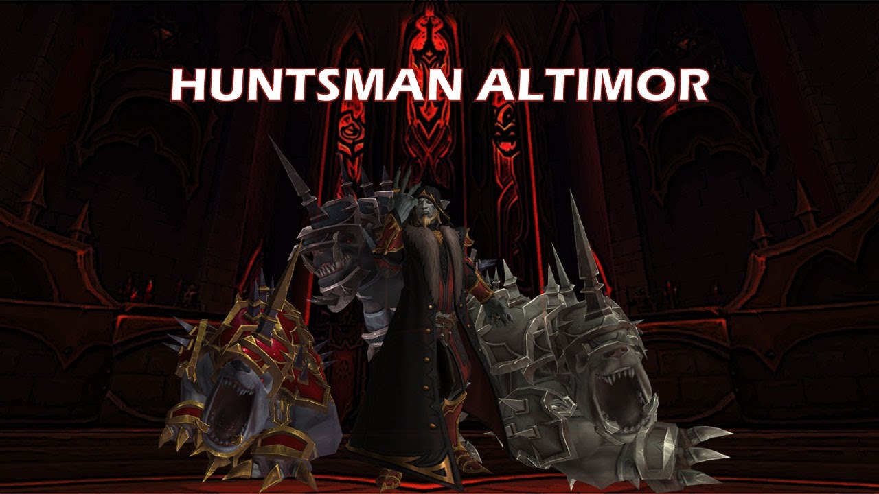 Huntsman Altimor Mythic - Castle Nathria - YouTube