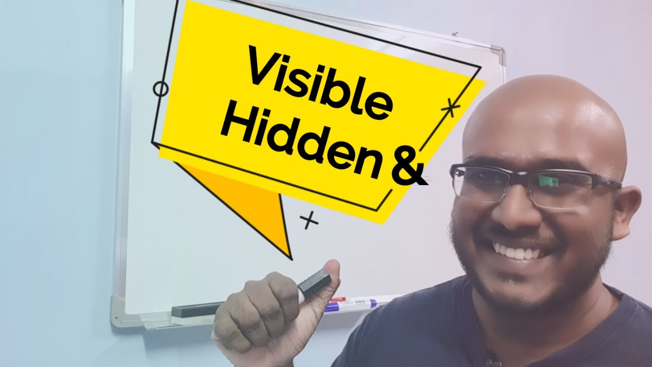 Visible & Hidden - YouTube