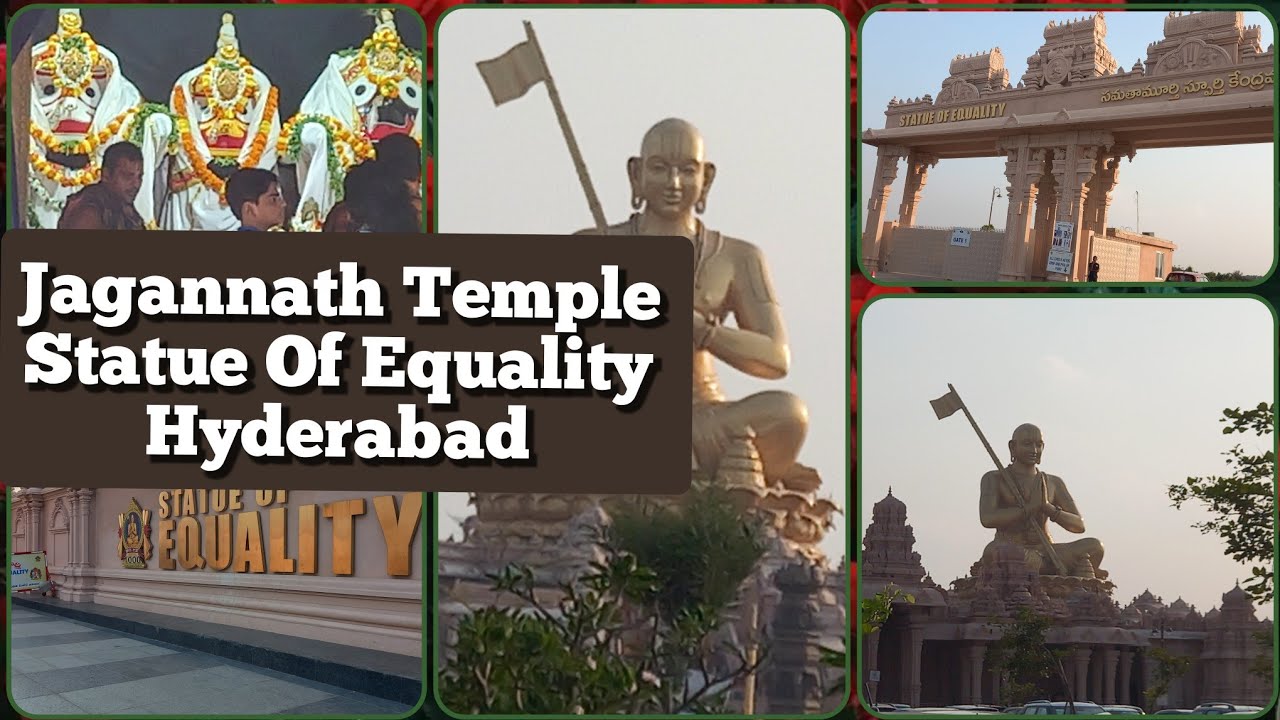 #1 A Visit To Bollaram Jagannath Temple And Statue Of Equality ...