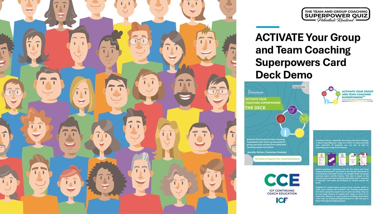 ACTIVATE Your Group and Team Coaching Superpower Cards and Deckible ...