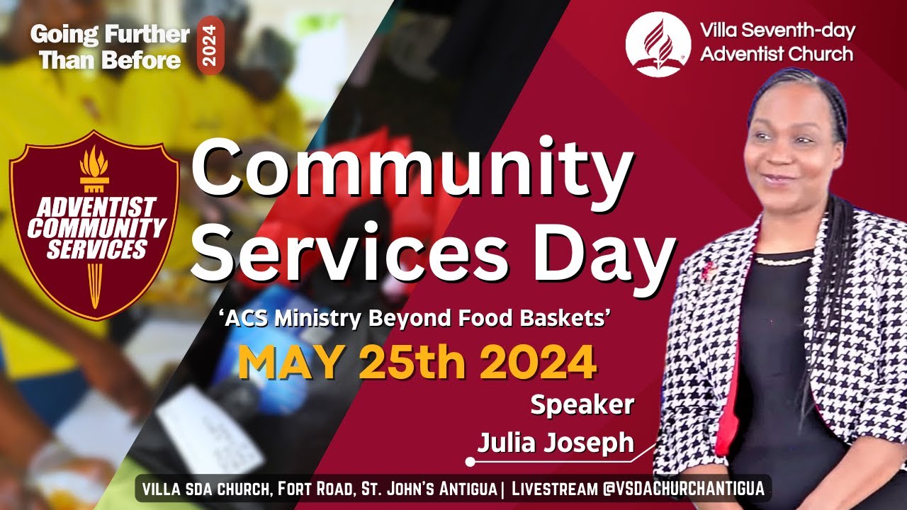 Villa SDA Church Livestream || Adventist Community Services Day || 25th ...