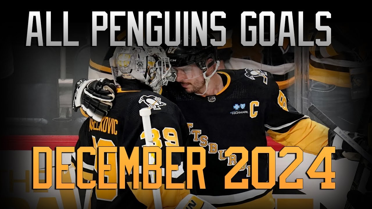 All 53 Goals - December 2024 | Pittsburgh Penguins - YouTube