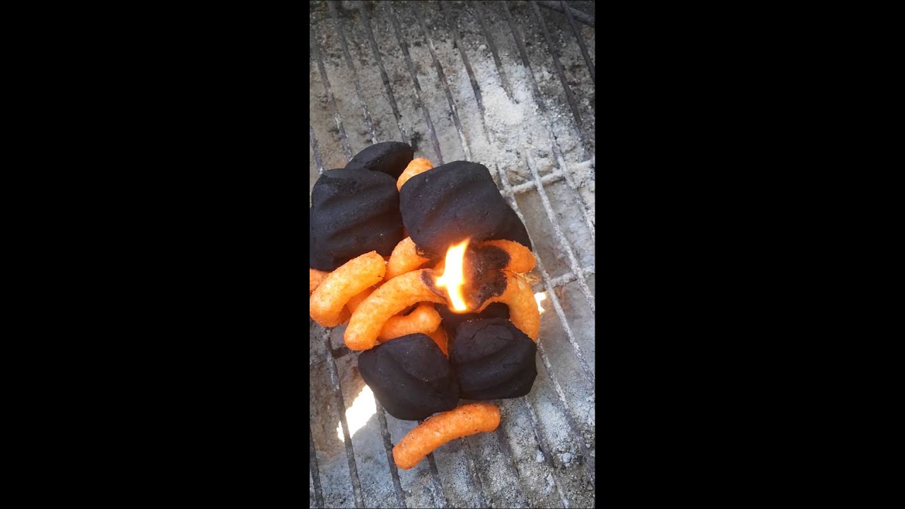 Start a fire with Cheeto Puffs! - YouTube