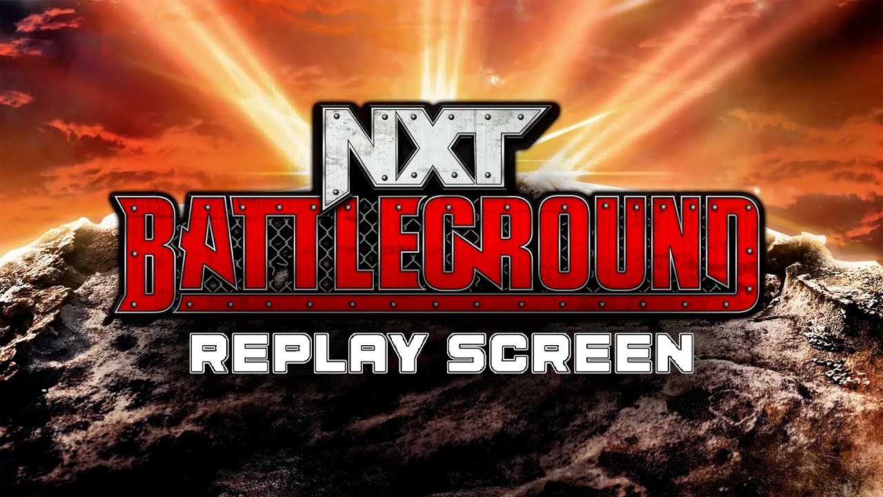 NXT Battleground 2023 Replay Green Screen - YouTube