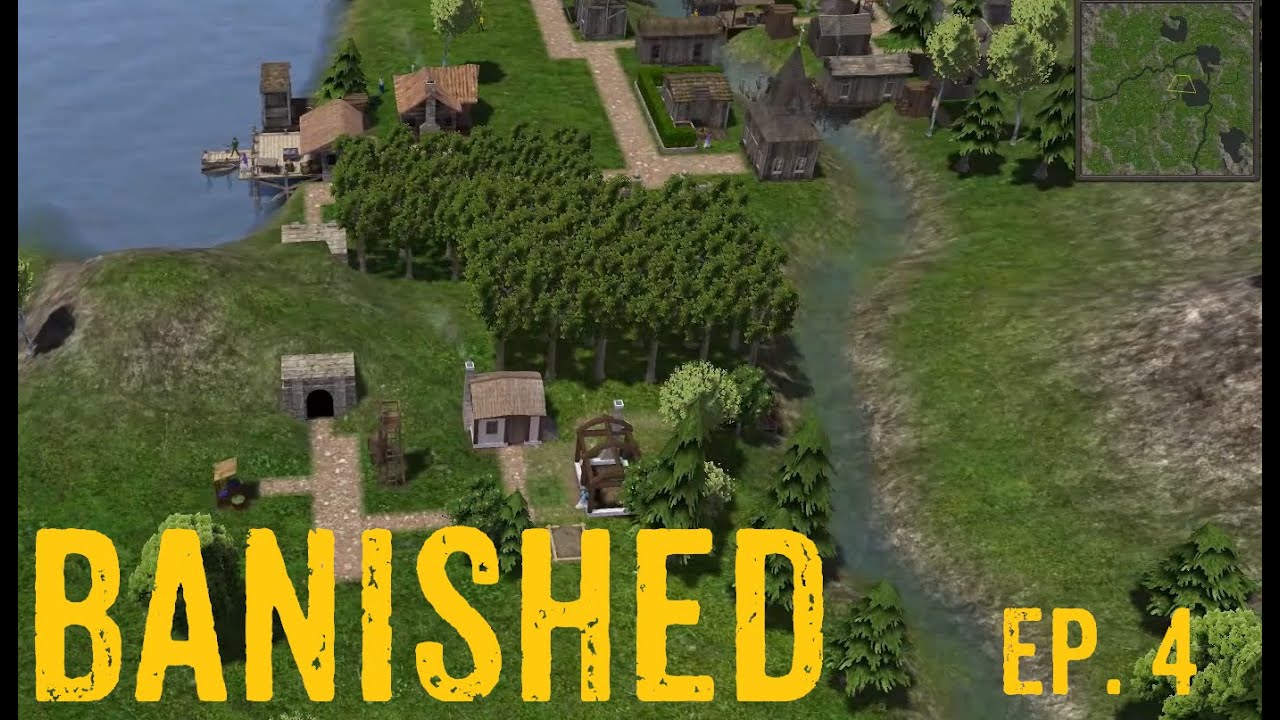 Banished series ep. 4 | Gameplay | Relaxed play, no commentary - YouTube