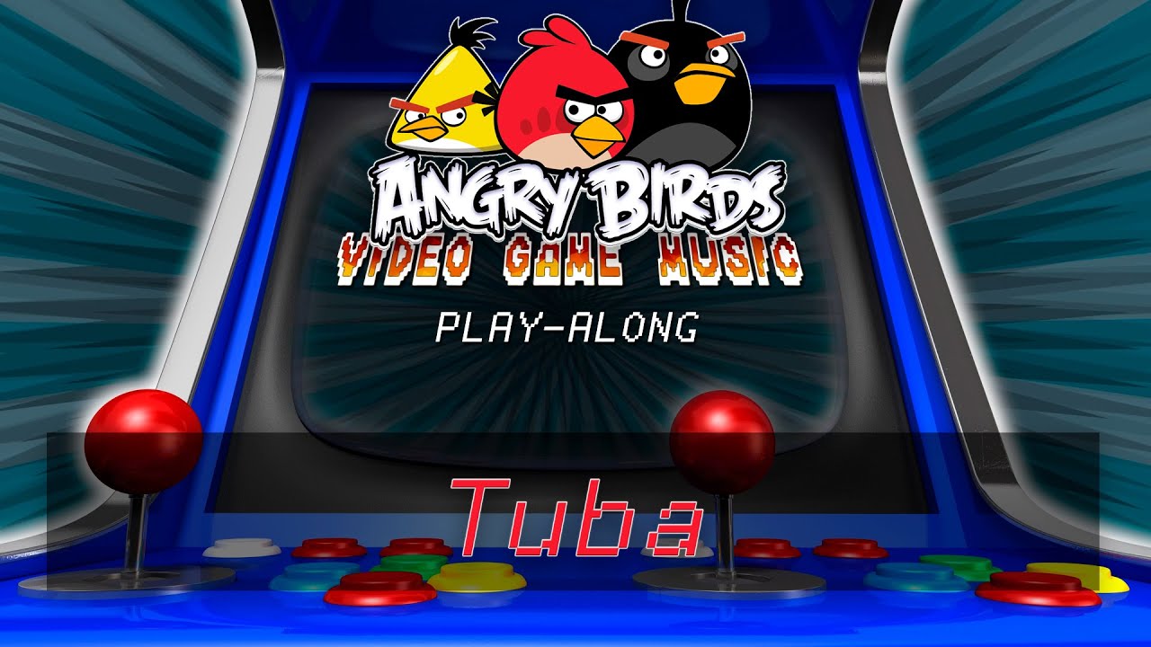 ANGRY BIRDS play-along TUBA - YouTube