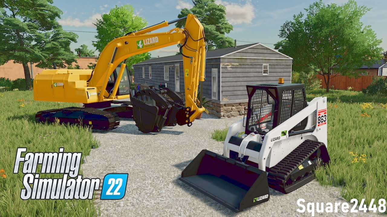 Clearing Land & Building Gravel Pad For Mobile Home! | Xbox | FS22 ...
