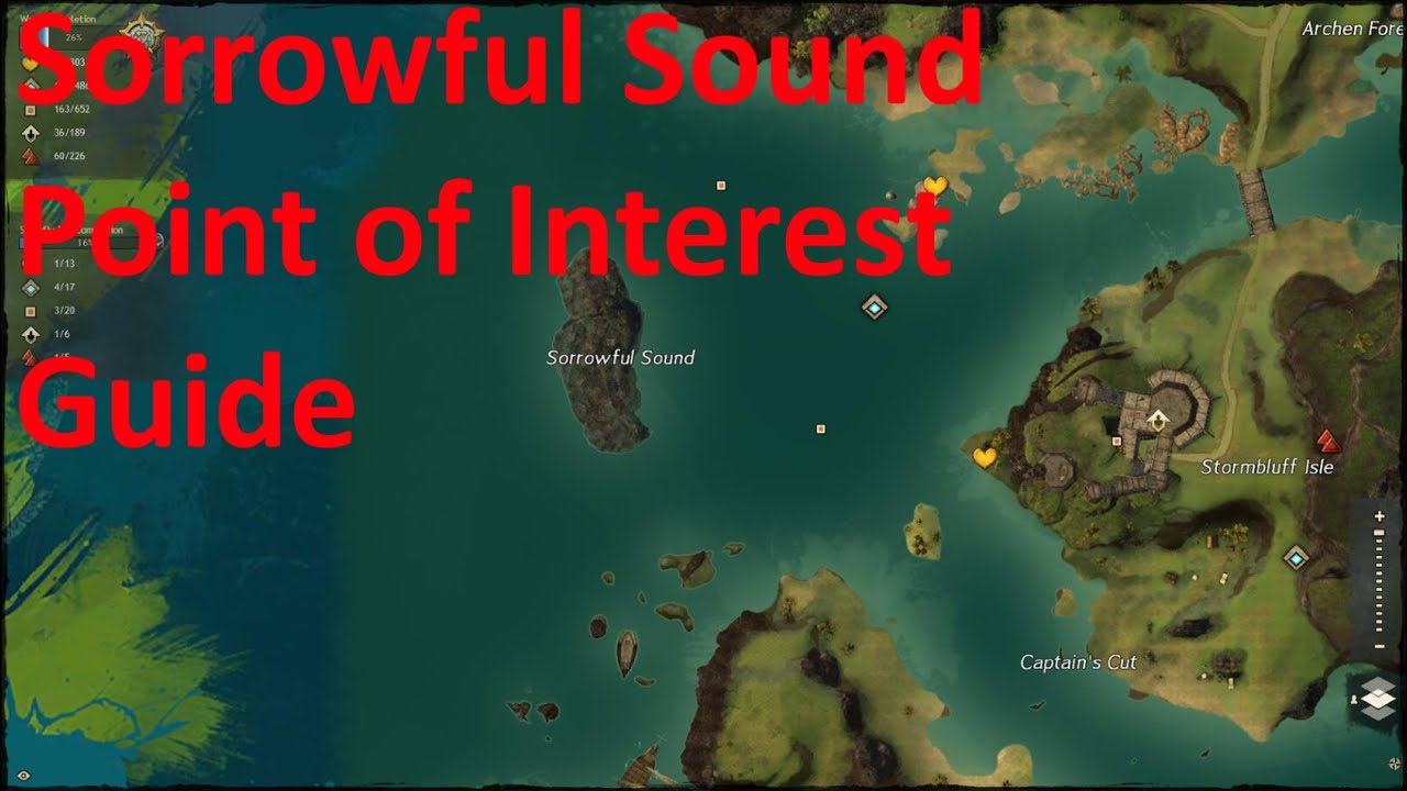 GW2 Sorrowful Sound POI Professor Portmatt's Lab Guide (Bloodtide Coast ...