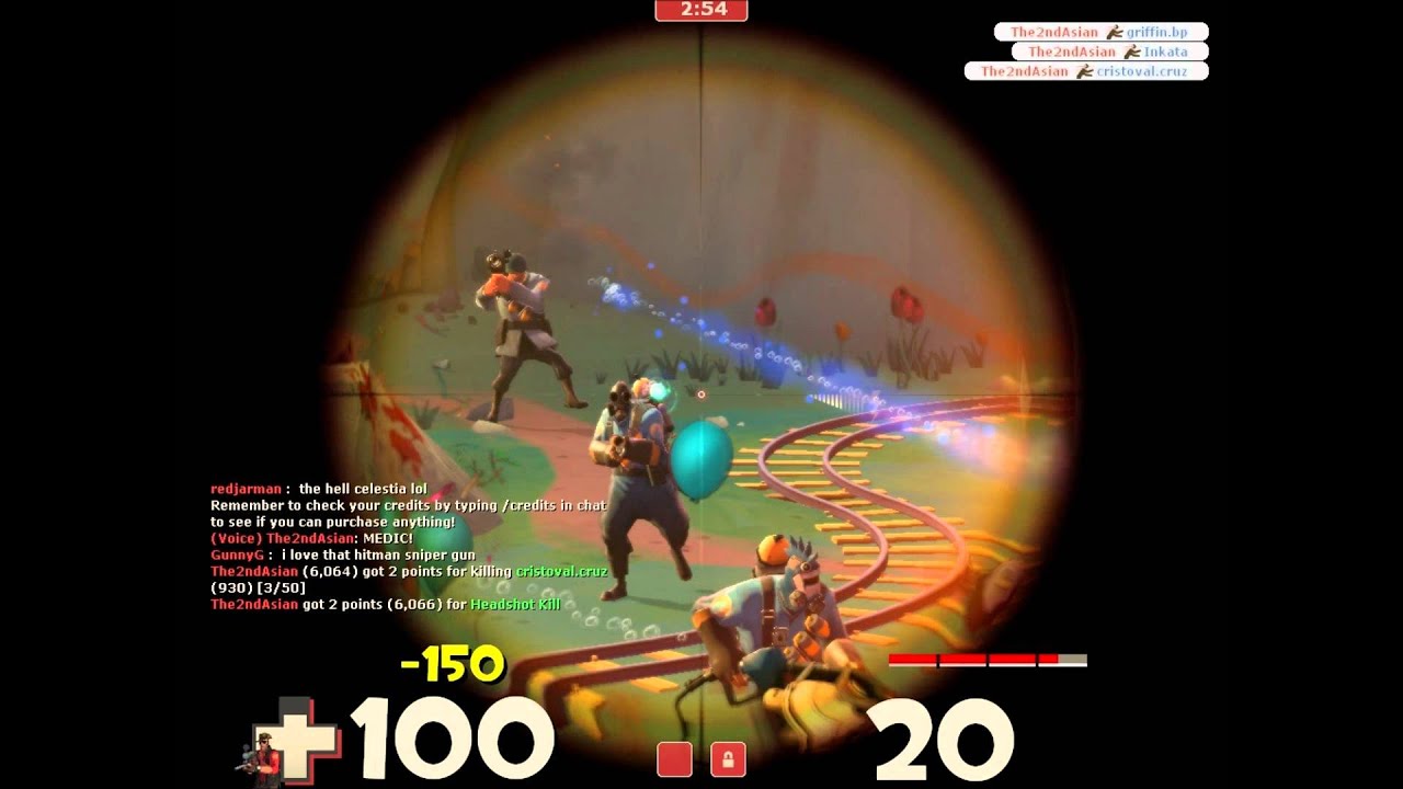 Tf2 Headshot Montage w/ Hitman's Heatmaker - YouTube