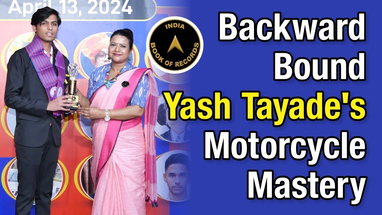 Backward Bound: Yash Tayade's Motorcycle Mastery - YouTube