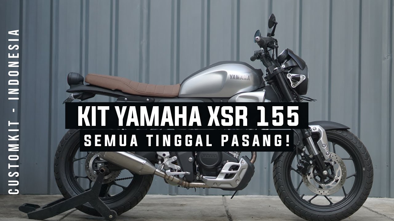 REVIEW PARTS CUSTOM KIT UNTUK YAMAHA XSR 155 - YouTube