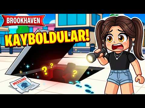 BRAİNROTLAR KAYBOLDU💥ROBLOX BROOKHAVEN🏡RP