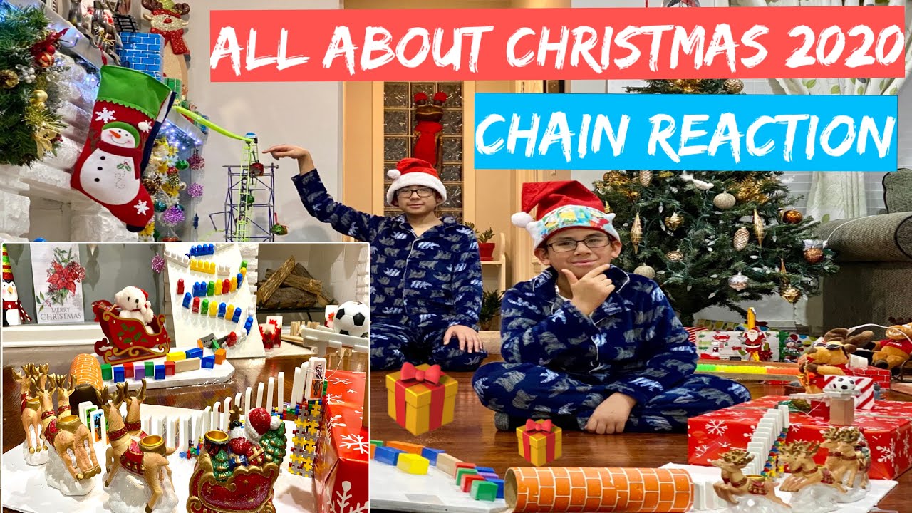 All About Christmas 2020 - Rube Goldberg Machine / Chain Reaction Fun ...