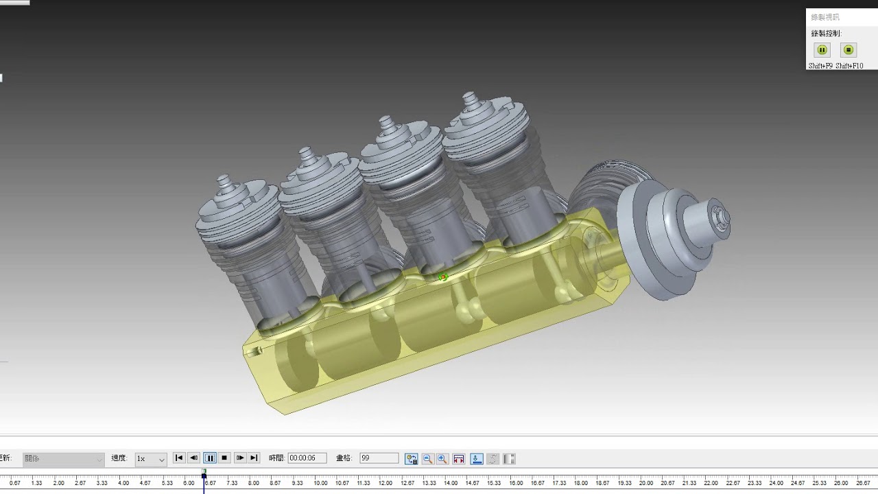 COX .049 to V8 nitro engine - YouTube