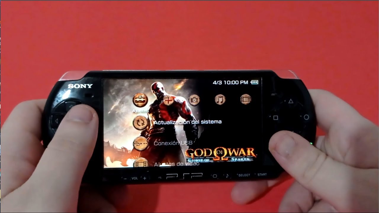 Tema 'PSP Edición God Of War' para PSP [ORIGINAL] - YouTube