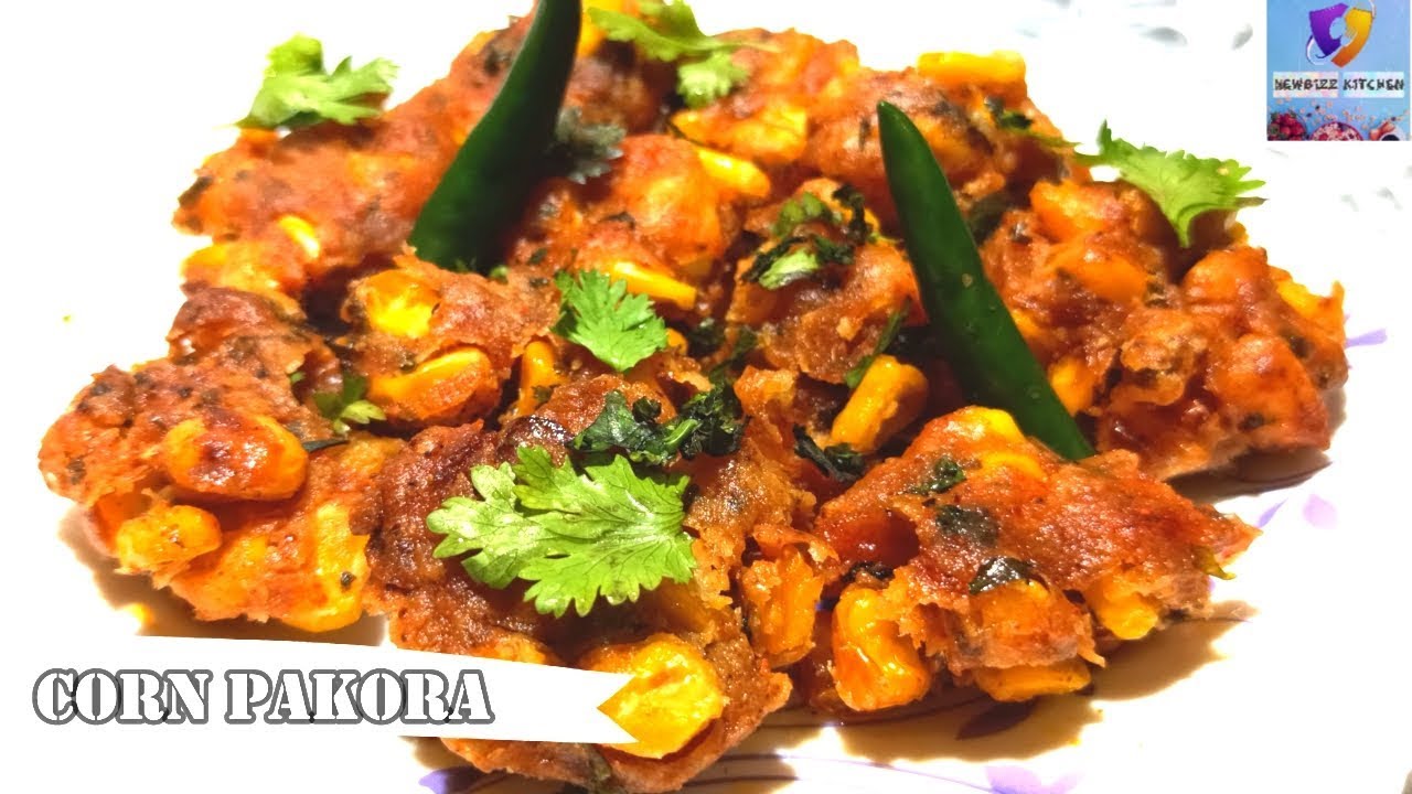 How to make CORN PAKODA|INDIAN CORN FRITTERS|sweet corn pakora|Tea Time ...