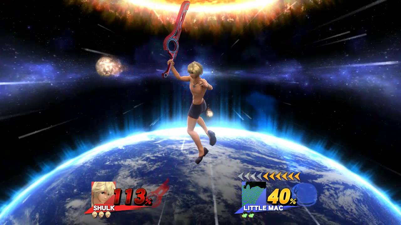 Little mac vs Shulk - YouTube