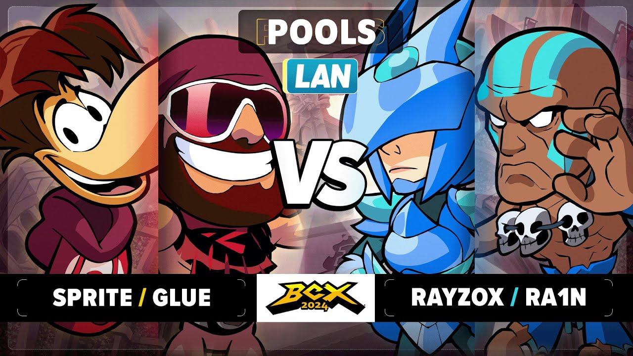 Rayzox & Ra1n vs Sprite & Glue - Pools - Brawlhalla World Championship ...