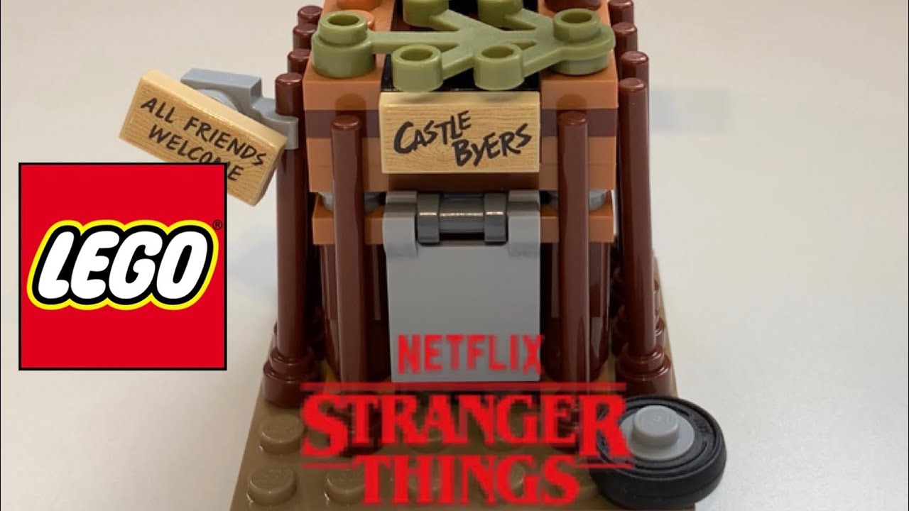 LEGO Stranger Things Castle Byers Review - YouTube
