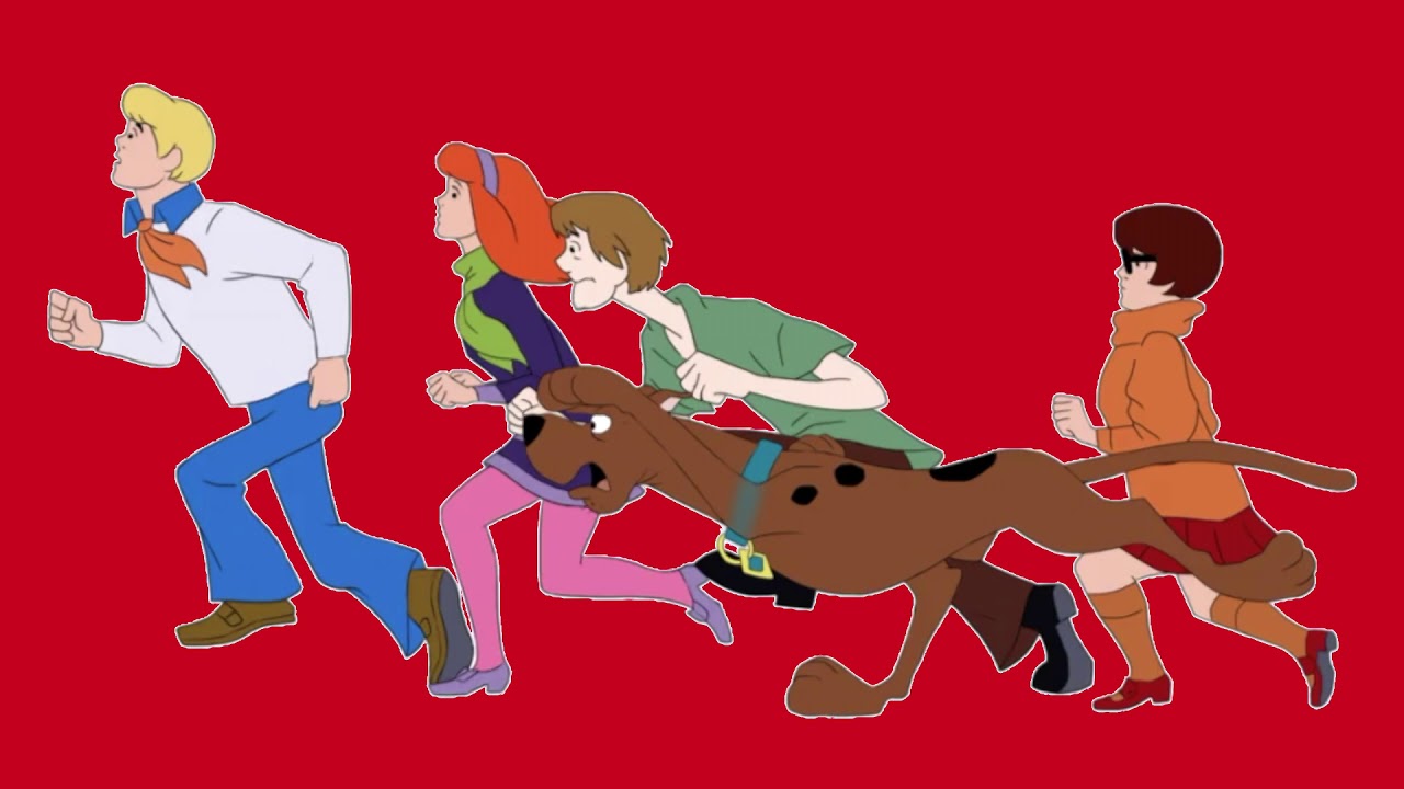Scooby Doo And Shaggy Running
