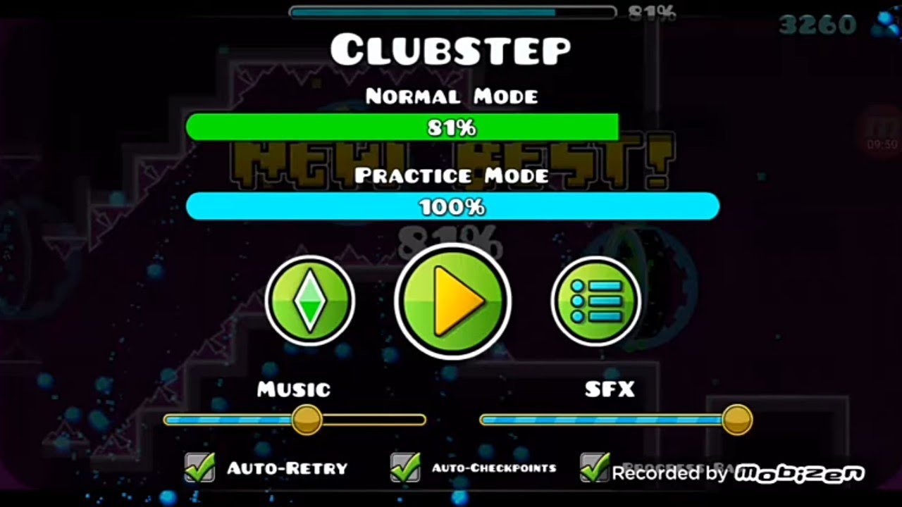 (Geometry dash) Clubstep 81% - YouTube
