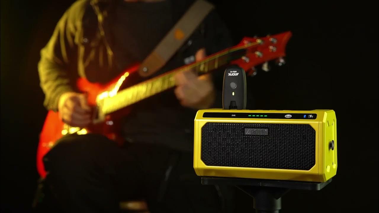 Loa Ampli Guitar Điện Aroma TG-08 - YouTube