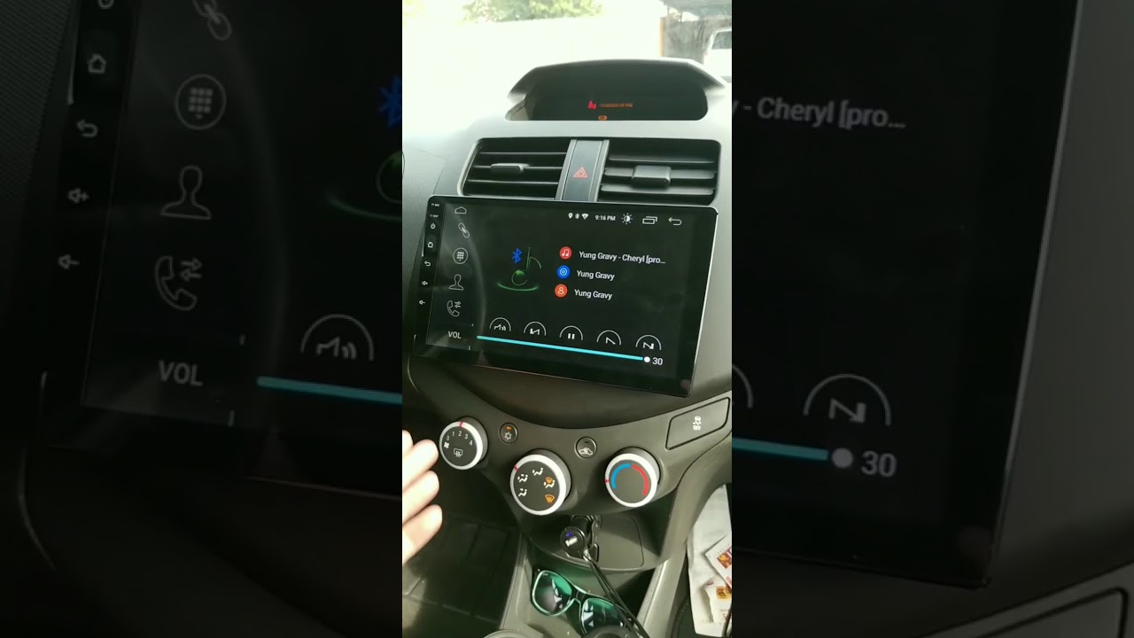The head unit and subwoofer I installed in my 2015 Chevy Spark LS - YouTube