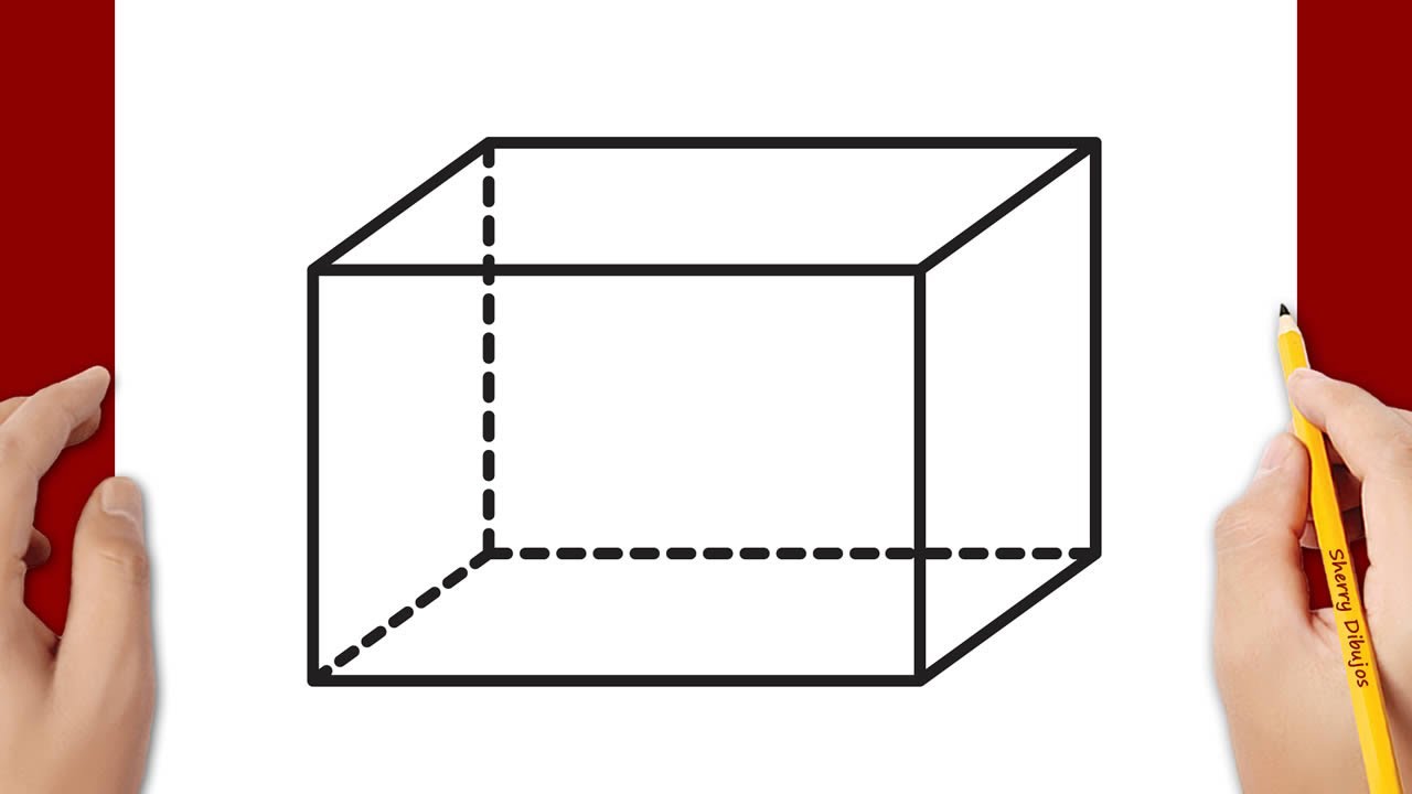 Cómo Dibujar Un Prisma Rectangular | Dibujos Fáciles - YouTube