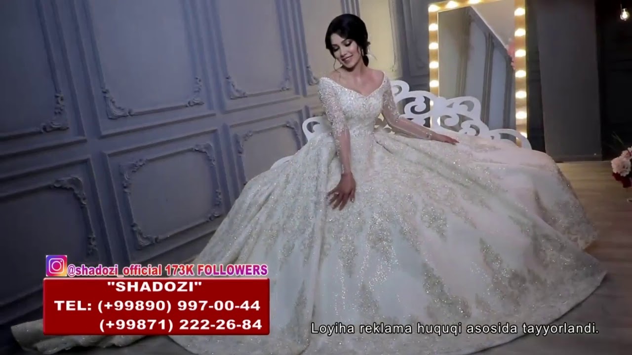 Wedding Dress Shadozi. New collection - YouTube