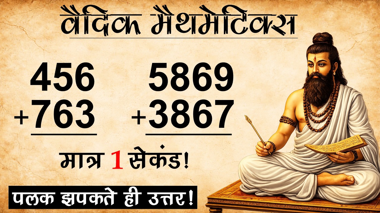 Fastest Vedic Maths Trick To Add Numbers | Vedic Maths addition Trick | Vedic Maths - YouTube