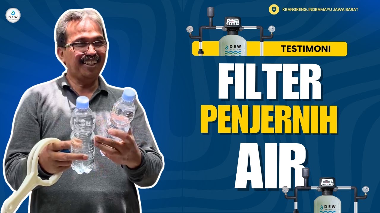 Filter penjernih air otomatis untuk rumah tangga | Testimoni - YouTube