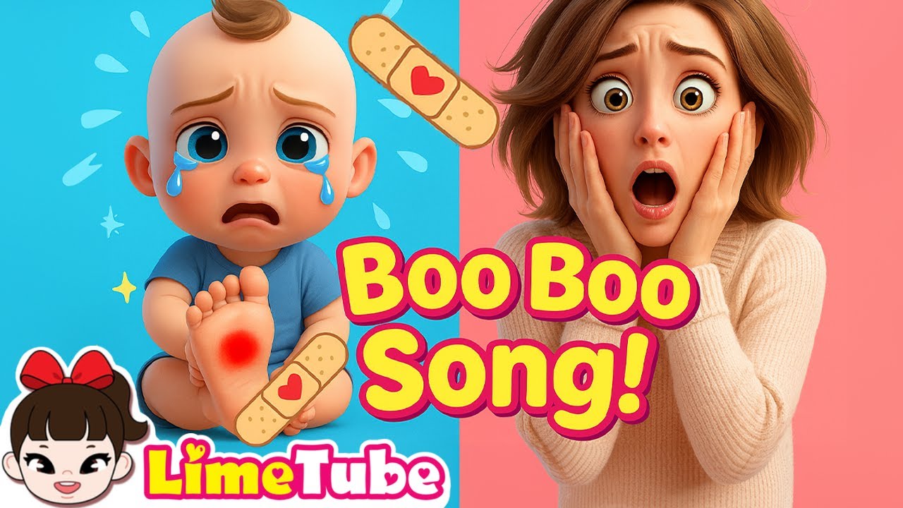 Ouch! Boo Boo Song for Kids 🎵 | Nursery Rhymes Song for kids | LimeTube ...